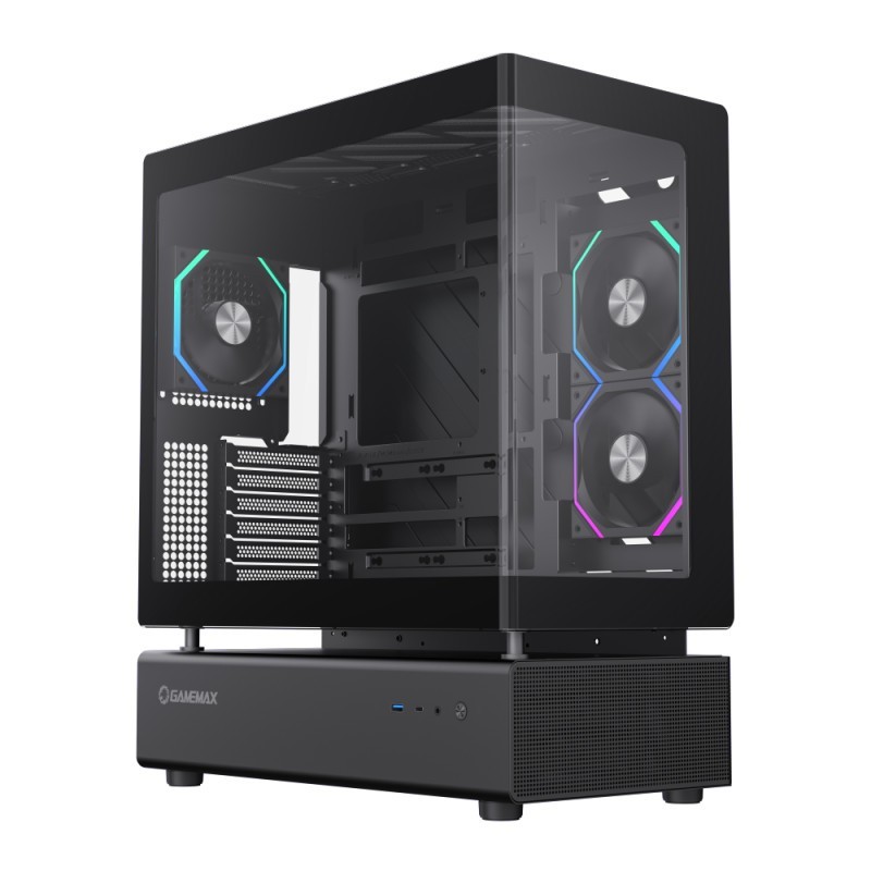 Jual Casing GameMax N80 -MATX - BLACK | Shopee Indonesia