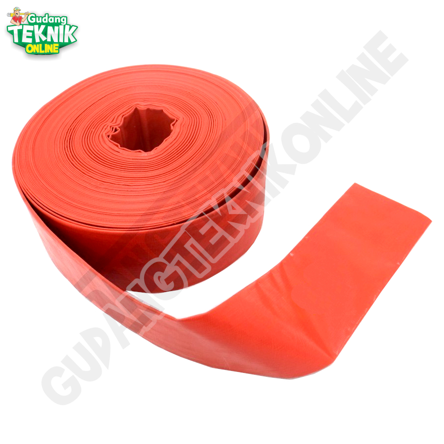 Jual (50 Meter TIGER) Selang PVC Irigasi Pompa Sawah 2" 50M 1 ROLL ...