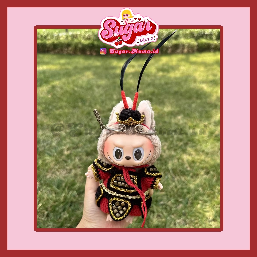 Jual SET Baju Labubu Character Black Myth WUKONG POPMART have a seat ...