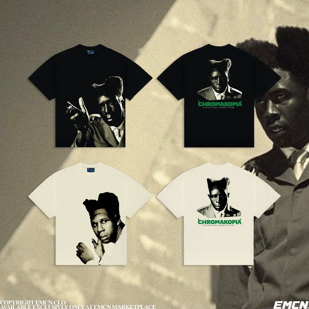 Jual EMCN Oversized Tee Tyler the Creator Chromakopia | Shopee Indonesia