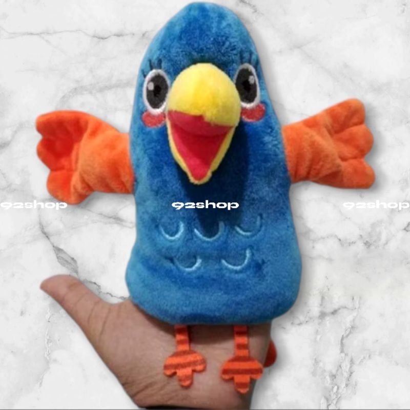 Jual Boneka tangan burung | bontang burung premium impor | bird hand ...