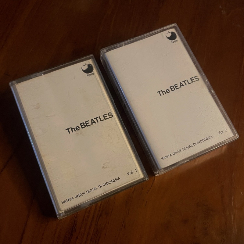 Jual kaset pita the beatles white album vol 1 & vol 2 | Shopee Indonesia