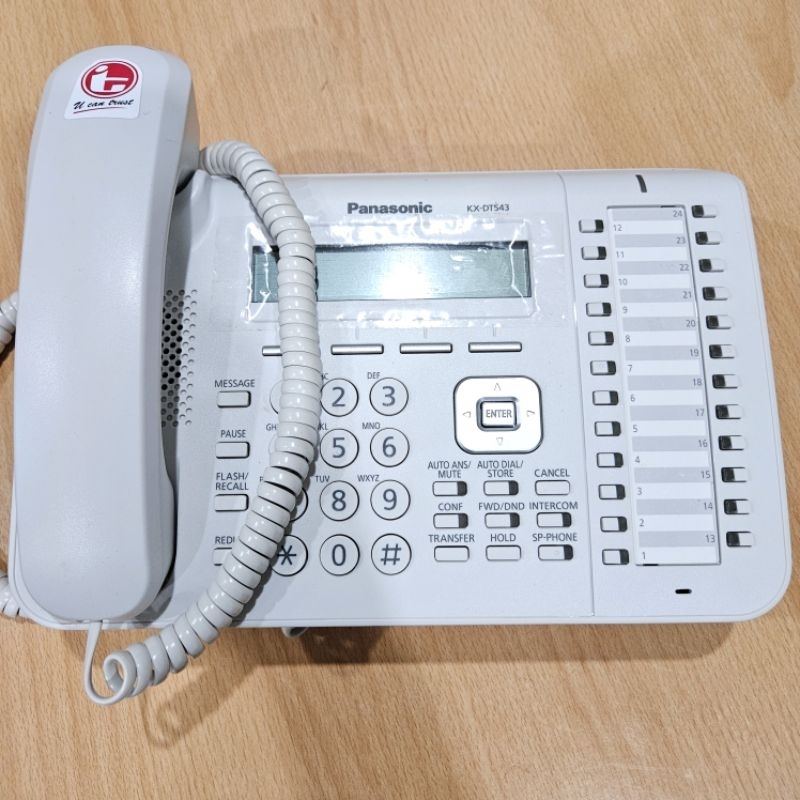 Jual Key Telephone Panasonic KX-DT543 Second Mulus Seperti Baru | Shopee Indonesia
