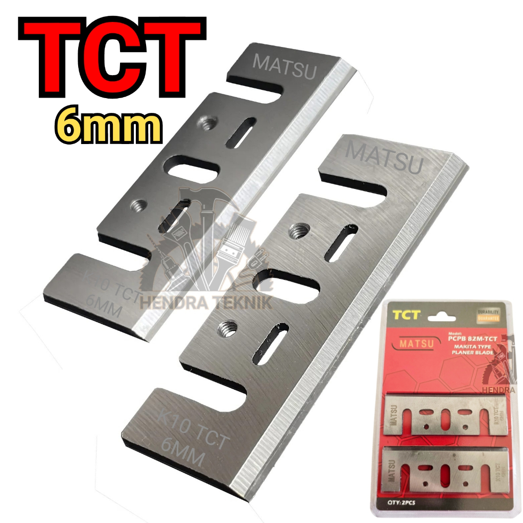 Jual MATA PISAU PLANER TCT 6mm MATSU MATA PISAU KETAM PISAU PASAH SUGU ...
