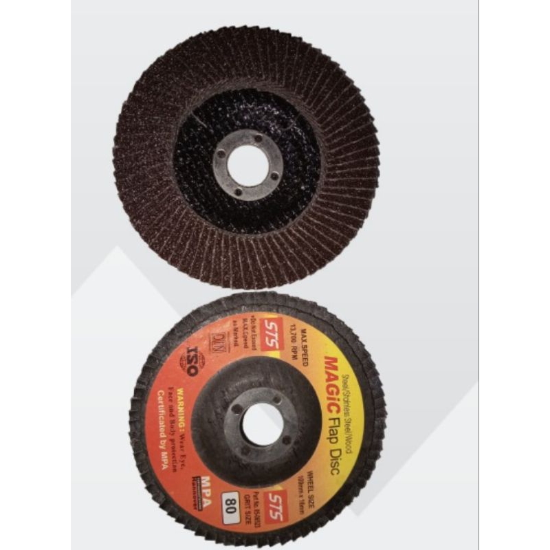 Jual AMPLAS SUSUN 4" MAGIC Flap Disc for steel | Shopee Indonesia