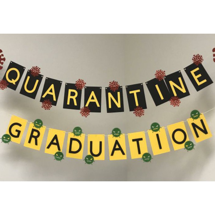 Jual PRODUCT IMPOR BANNER FLAG CUSTOM QUARANTINE GRADUATION | Shopee ...