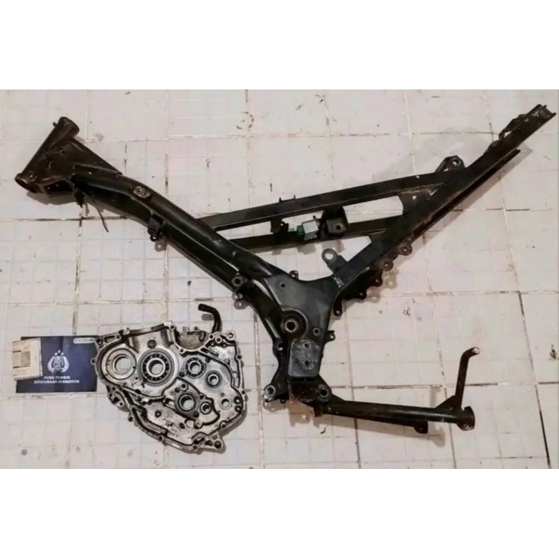 Jual Rangka satria Fu lengkap sama dokumen dan nomor mesin | Shopee ...