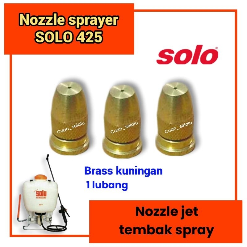 Jual Nozzle sprayer SOLO 425 spuyer jet tembak spray Brass kuningan 1 ...