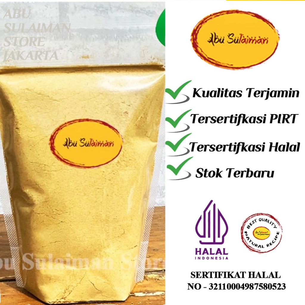Jual Jahe Bubuk Premium 1 Kg / Pure Ginger Powder / Jahe Bubuk Asli 1 ...