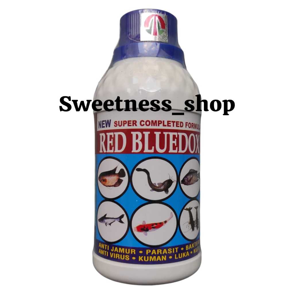 Jual RED BLUEDOX 250 ml OBAT JAMUR LUKA AEROMONAS WHITE SPOT WHITESPOT ...