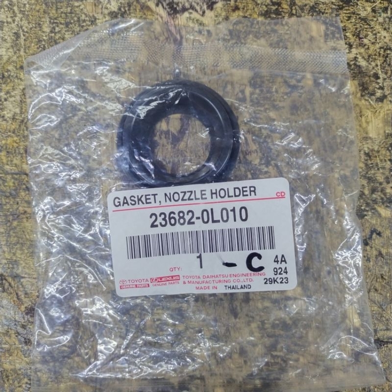 Jual SEAL NOZZLE INJECTOR INNOVA FORTUNER HILUX ORIGINAL 23682-0L010 ...