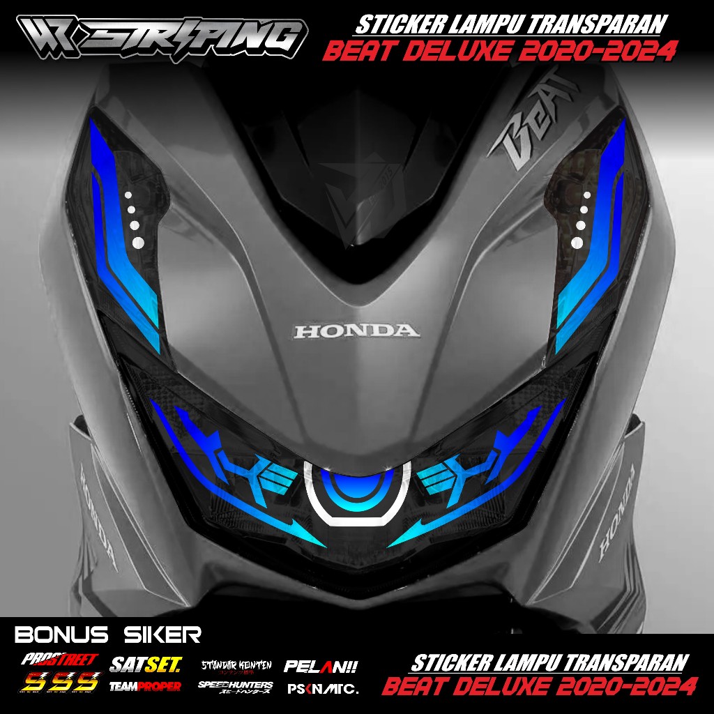 Jual Sticker Lampu Motor Beat New 2020 2021 2022 2023 -Sticker Alis ...
