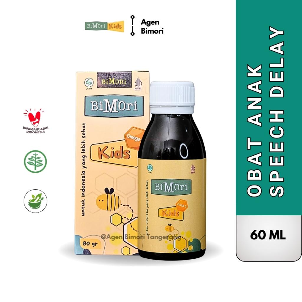 Jual Isi 60ml Bimori Kids Obat Anak Speech Delay Untuk Cepat Bicara ...
