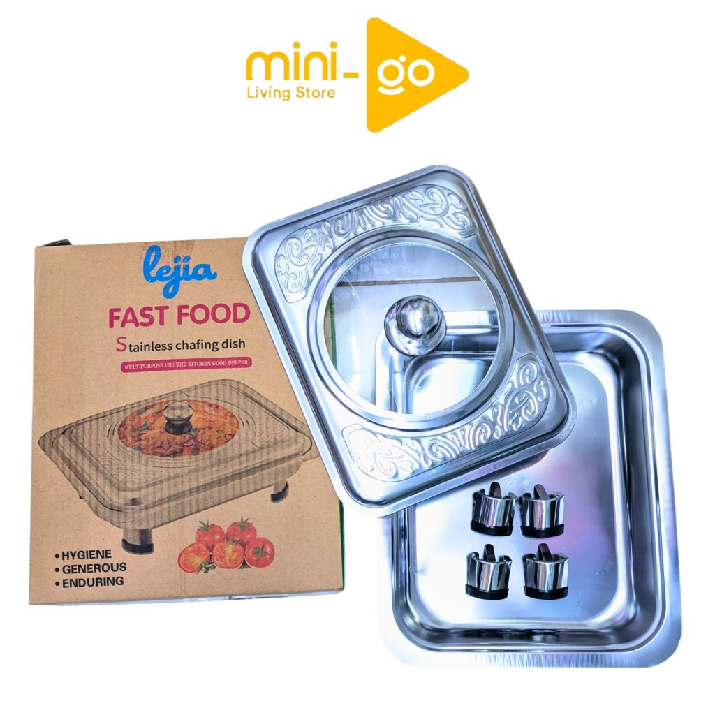 Jual FAST FOOD SEGIEMPAT TEMPAT PRASMANAN KOTAK KACA KOTAK STAINLESS ...
