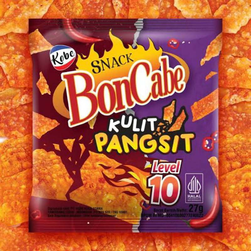 Jual KOBE BONCABE KULIT PANGSIT LEVEL 10 27GR | Shopee Indonesia