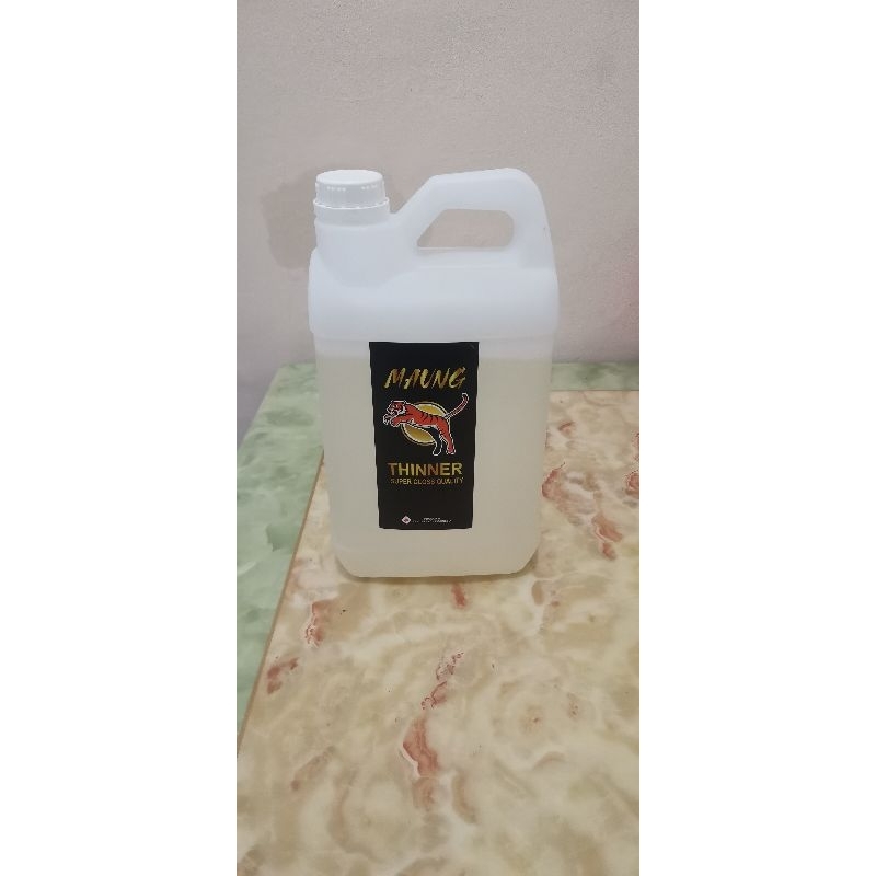 Jual THINNER SUPER HIGH GLOSS 5 LITER | Shopee Indonesia