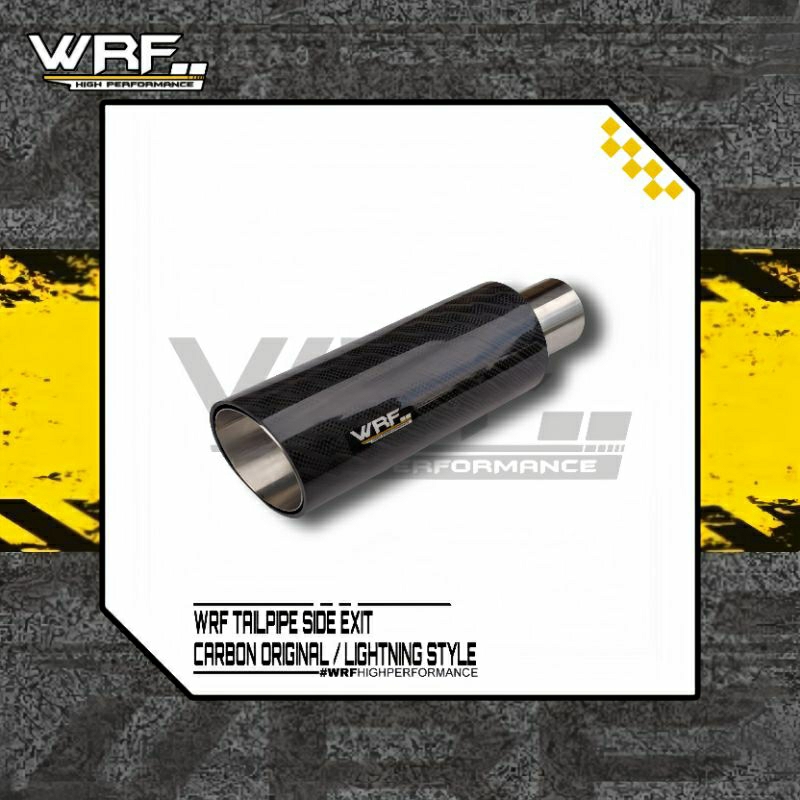 Jual WRF TAILPIPE SIDE EXIT CARBON ORIGINAL STYLE MODEL LIGHTNING ...