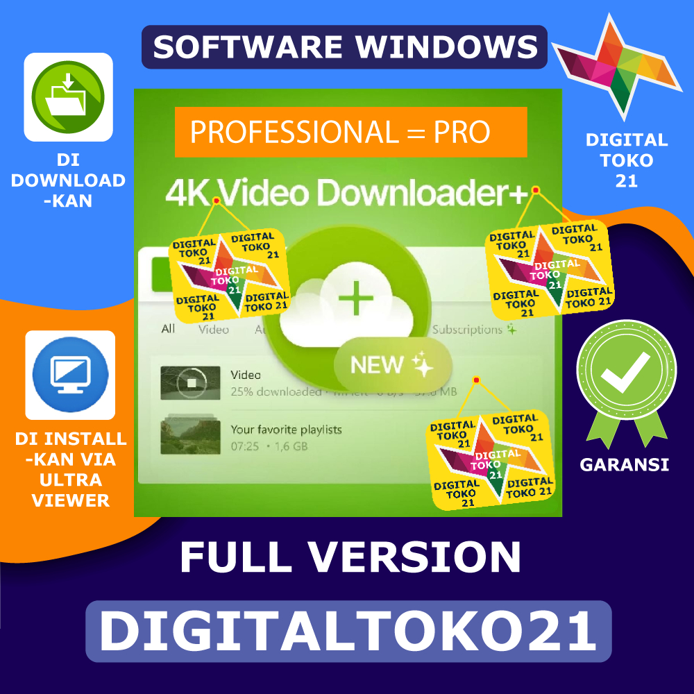 Jual [Diinstallkan] 4K Video Downloader Plus 25.0.2.0185 Full Version ...