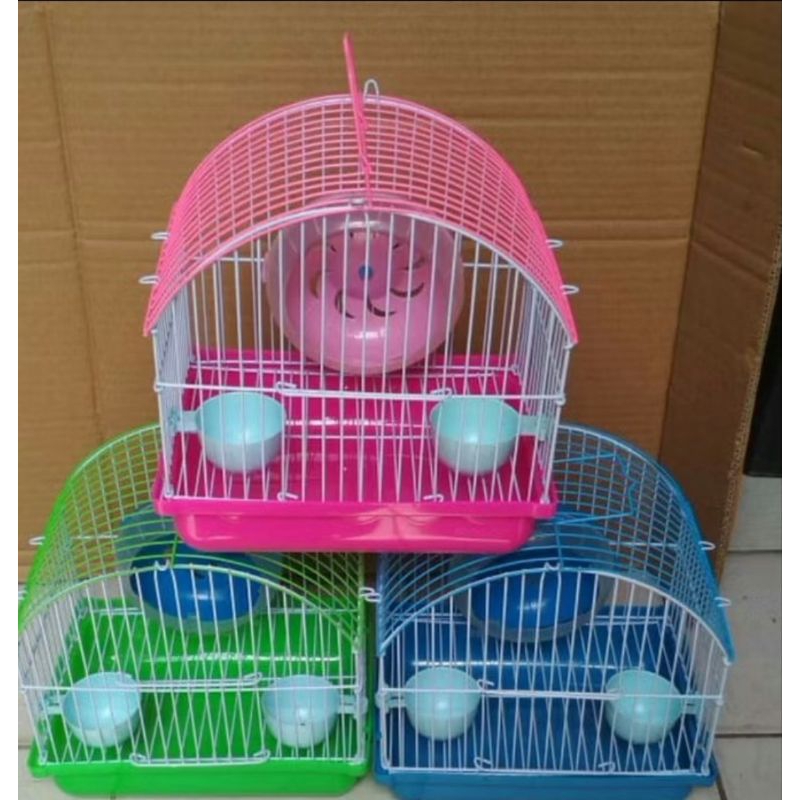 Jual KANDANG HAMSTER BLUE ( TIPE LENGKUNG & PERSEGI) | READY BANYAK ...