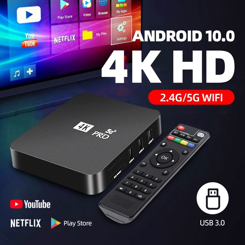 Jual Vilabot Android Box 6K TV Box 16gb Ram 256gb Rom TV BOX 2.4G Wifi Smart Tv Box Unlock Tv ...