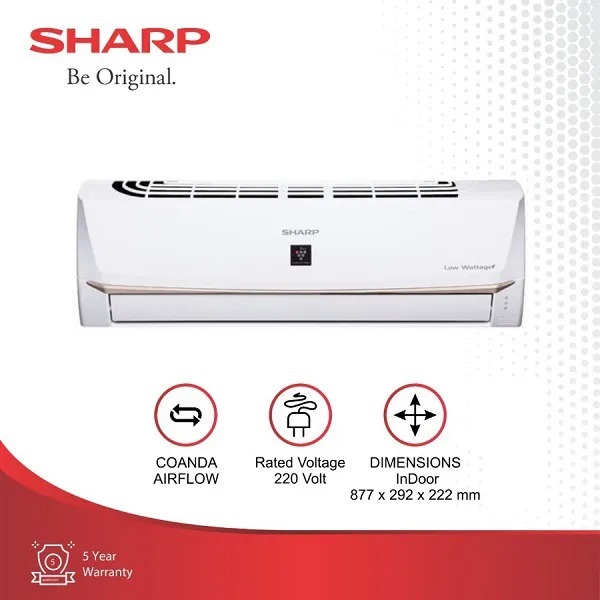 Jual SHARP AC Split 3/4 pk Plasmacluster AH-AP7UHL UNIT ONLY - GARANSI ...