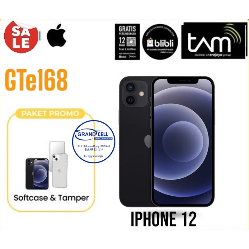 Jual Iphone 12 128GB Garansi Resmi TAM / GDN | Shopee Indonesia