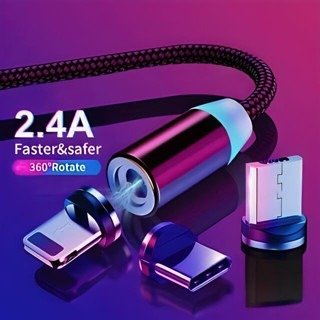 Jual Kabel Data Magnetic Charger Cable 3 in 1 Include 3 Conector ...