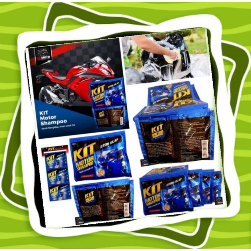 Jual kit motor shampo sachet per picis murah | Shopee Indonesia