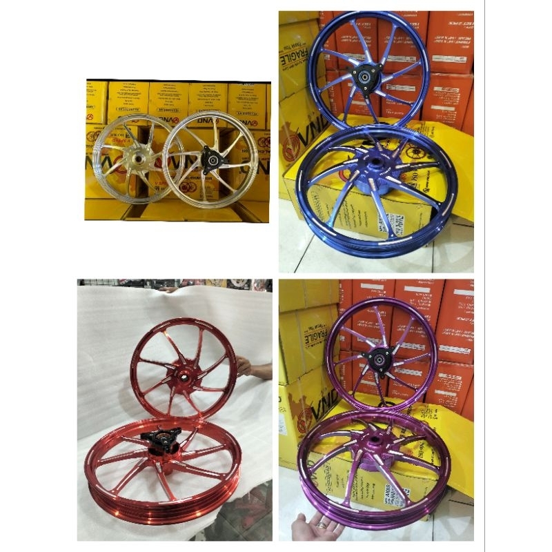 Jual VELG RACING VND AK 88 ORIGINAL AEROX OLD/NEW AEROX UK 160/160-17 ...