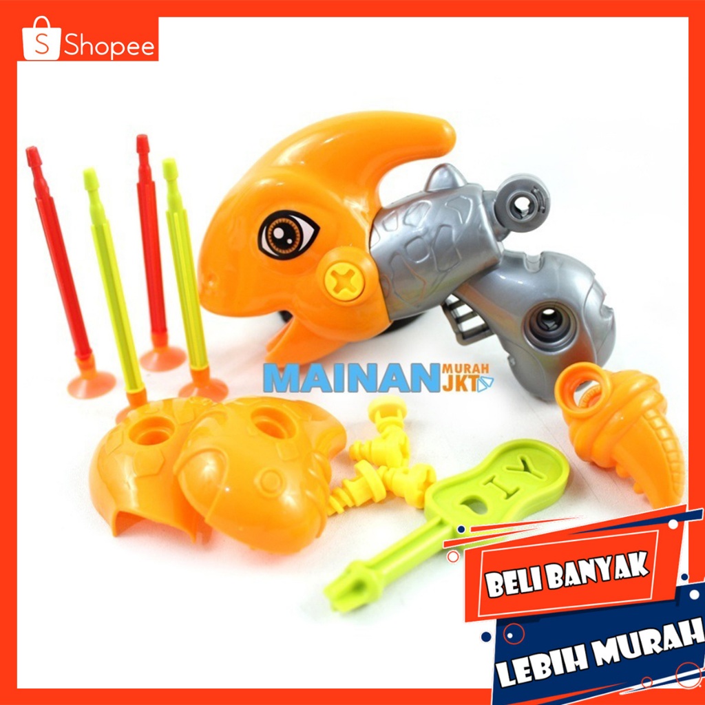 Jual MAINAN ANAK MURAH DN16 DIY PISTOI AN OBENG BONGKAR PASANG KARAKTER ...