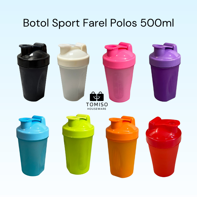 Jual BOTOL SPORT FAREL POLOS SEMUA WARNA 400ML | Botol Minum Olahraga ...