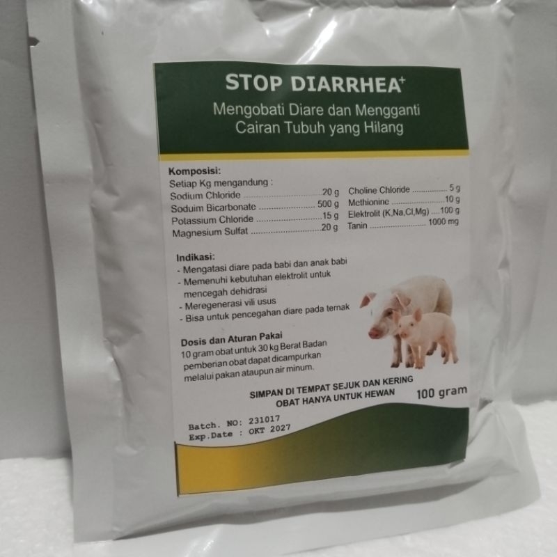 Jual obat diare babi 100gram ~ stop diarrhea untuk mengatasi diare pada ...