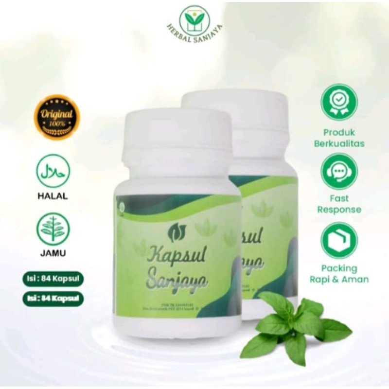 Jual KAPSUL SANJAYA ISI 28,56,84 OBAT RHEUMATIK KRAM KESEMUTAN ASAM ...