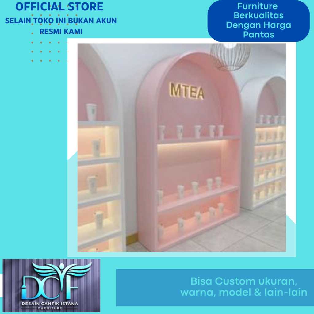 Jual Rak Display Toko Model Oval Pakai Lampu | Shopee Indonesia