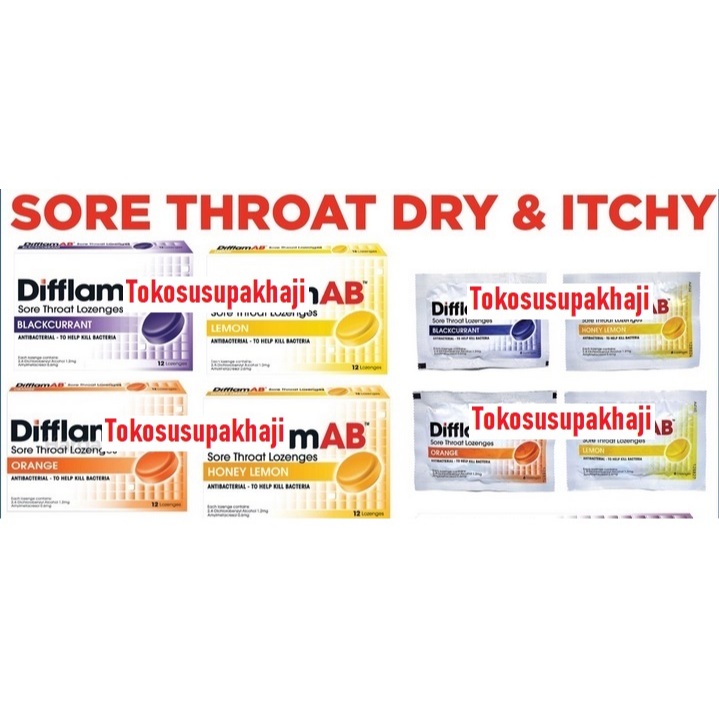 Jual Permen Tenggorokan Gatal Batuk Lozenges | Shopee Indonesia