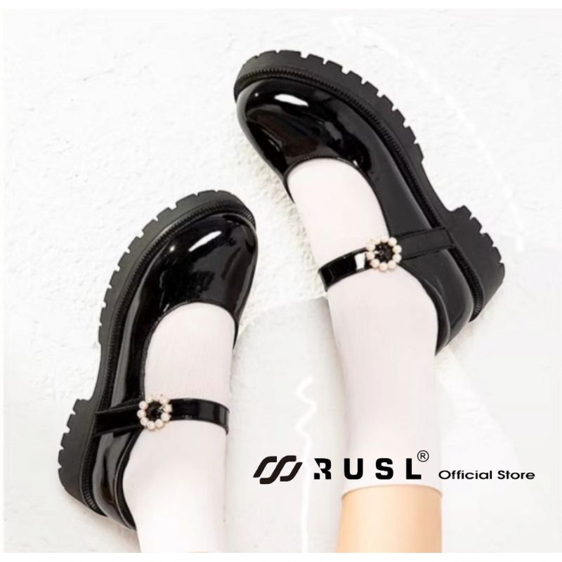 Jual Sepatu Docmart Hitam Sepatu Loafer Sepatu Oxford Wanita Sepatu ...