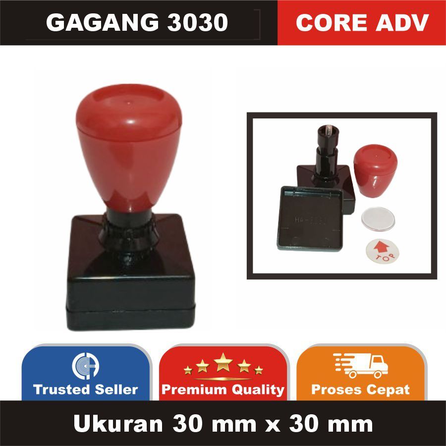 Jual Gagang Stempel Flash 3030 Premium | Shopee Indonesia