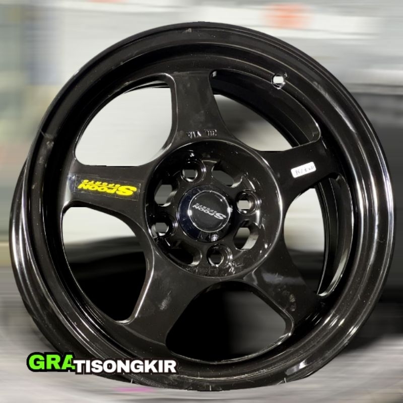 Jual velg racing mobil ring 15 SPOON LEBAR 7 velg mobil racing R15 velg racing mobil brio jazz ...