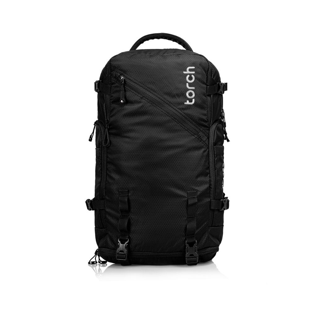 Jual TORCH Kanzaki Varian Black Tas Ransel Travelling Punggung Kerja ...