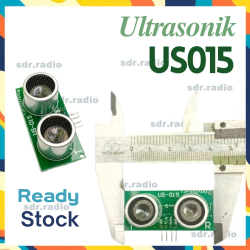 Jual Modul Ultrasonik US-015 Ultrasonic Module Distance Transducer Sensor Jarak Arduino | Shopee ...