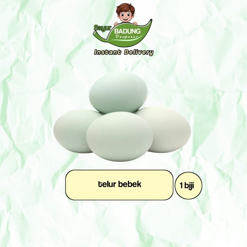 Jual Telur / Telor bebek mentah 1 butir & 5 butir _ Sayur IB | Shopee ...
