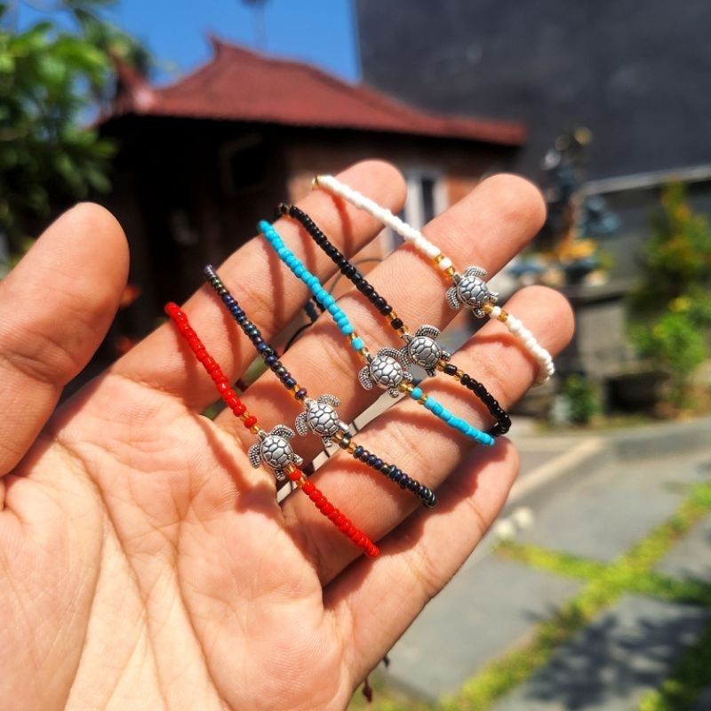 Jual CRAFTDEWATA Sea World Series Gelang Bohemian Manik Sea Turtle ...