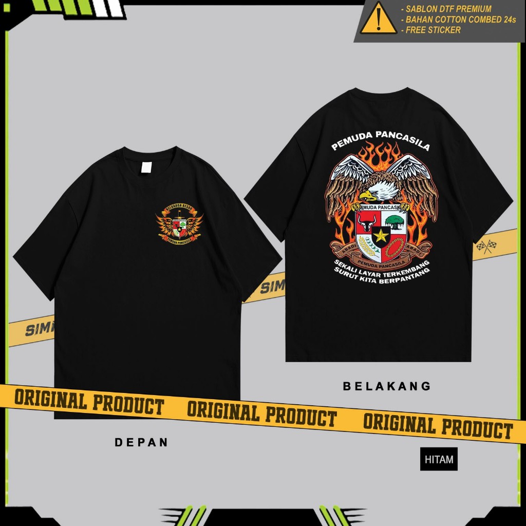 Jual kaos ormas pemuda pancasila kaos ormas pp pemuda pancasila ...