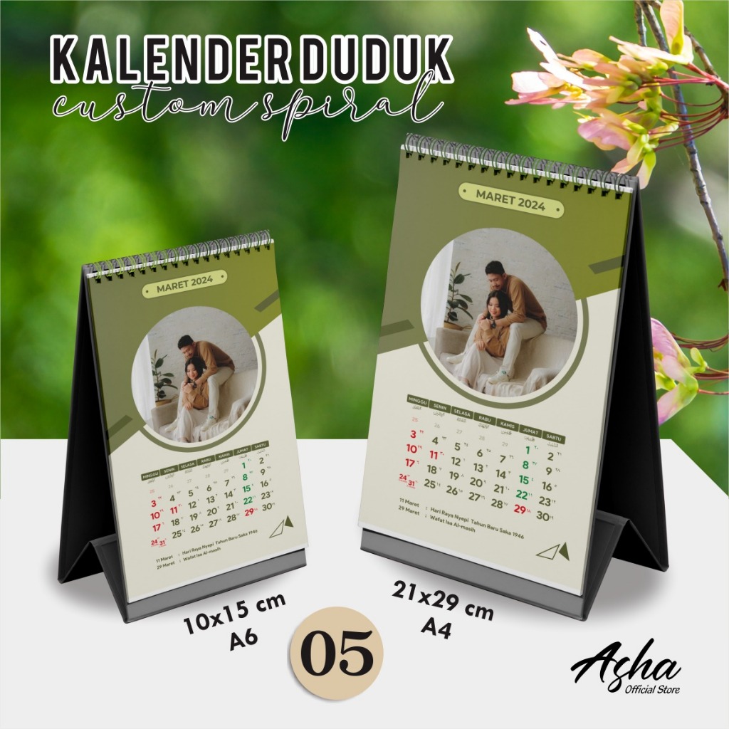 Jual KALENDER MEJA DUDUK CUSTOM - KELENDER MEJA AESTHETIC | Shopee ...