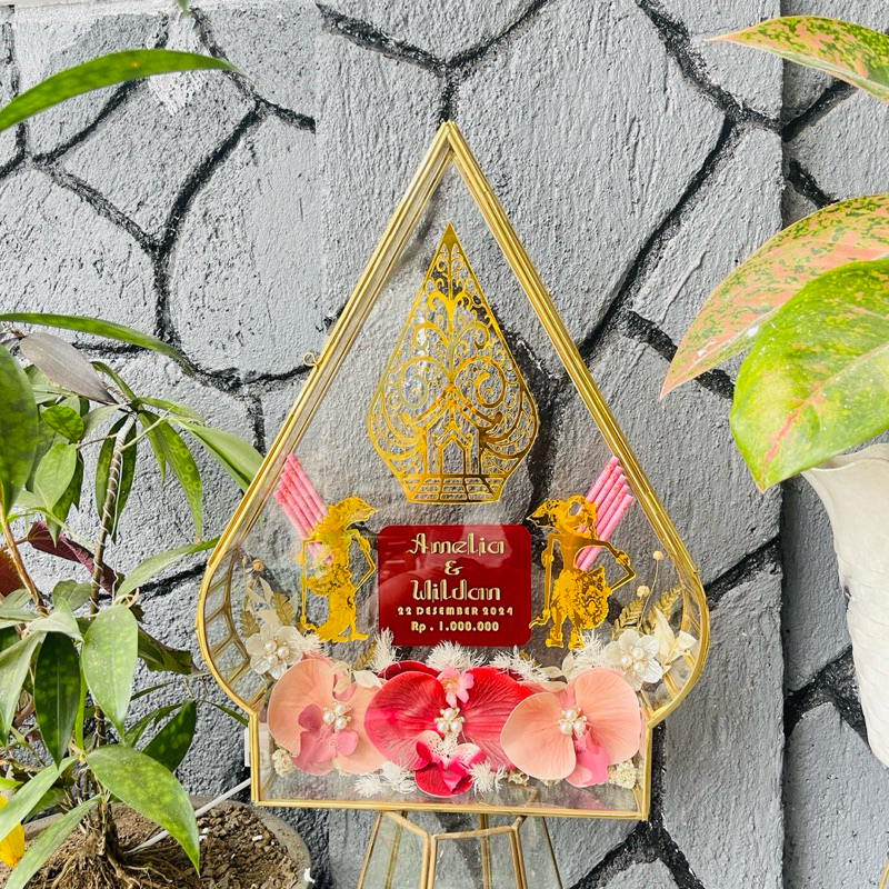 Jual 40x30CM FRAME MAHAR WAYANG / MAHAR GUNUNGAN WAYANG PREMIUM ...