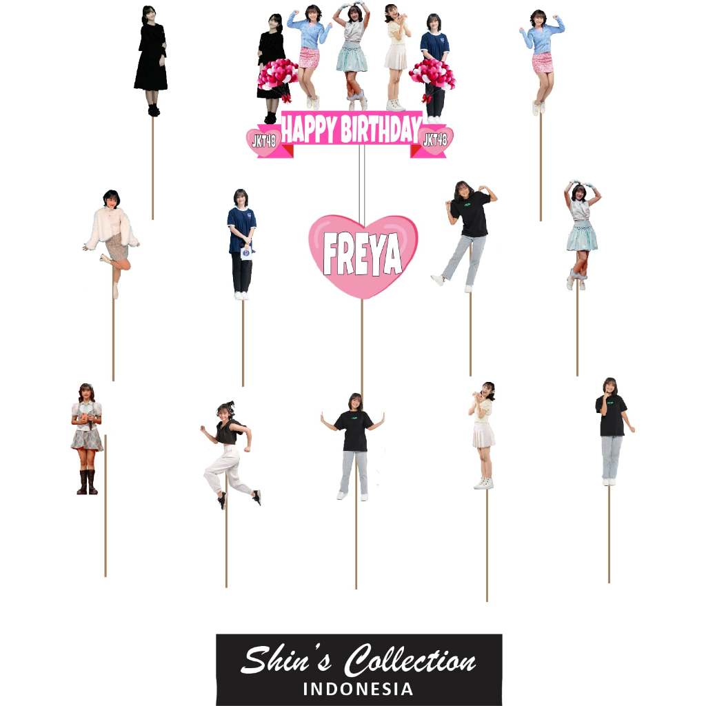 Jual Cake topper Freya solo JKT48 | Shopee Indonesia