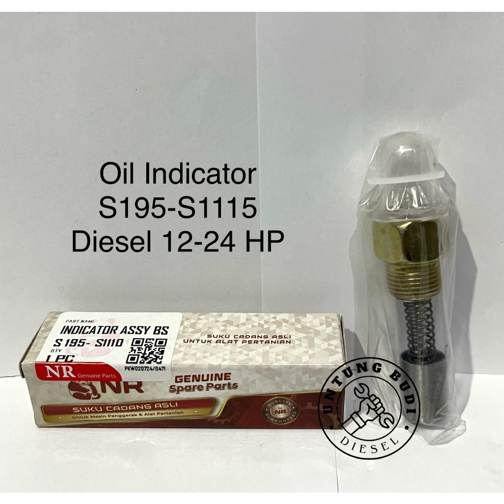 Jual Indikator Kontrol Oli S195 S1100 S1110 S1115 S1125 S1130 Sinyal Diesel 12 16 20 23 24 28 30 ...