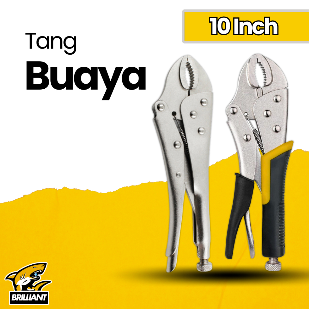 Jual Locking Grip Plier/ Vice Grip Ruber Handle / Tang Buaya Handle ...