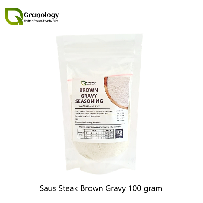 Jual Saus Steak Brown Gravy Instant / Saus Steak Instant (100 gram ...