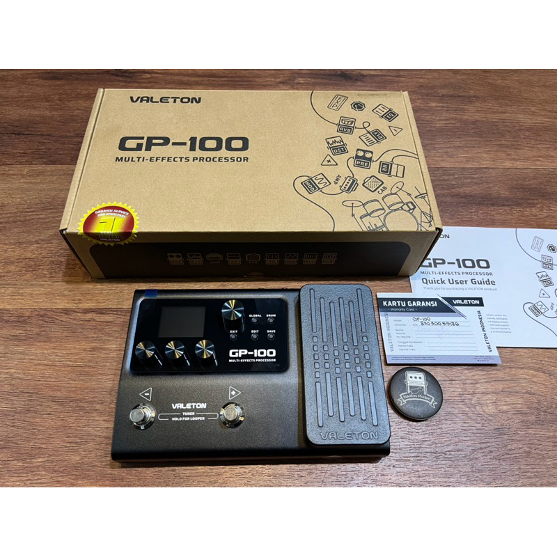 Jual Brand New VALETON GP100 GP-100 MULTI EFFECT PROCESSOR PEDAL ...